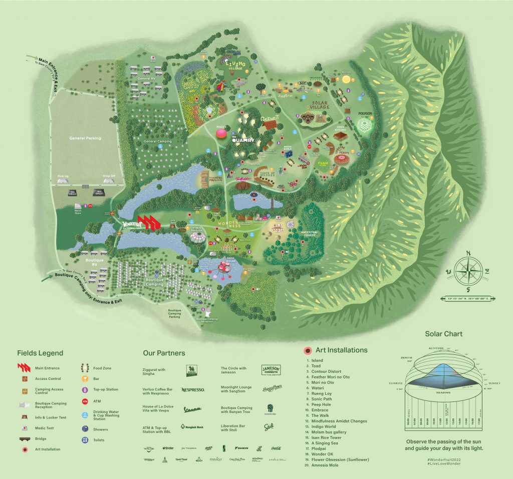 Get lost in the experience, not in The Fields | Wonderfruit 11-15 ...